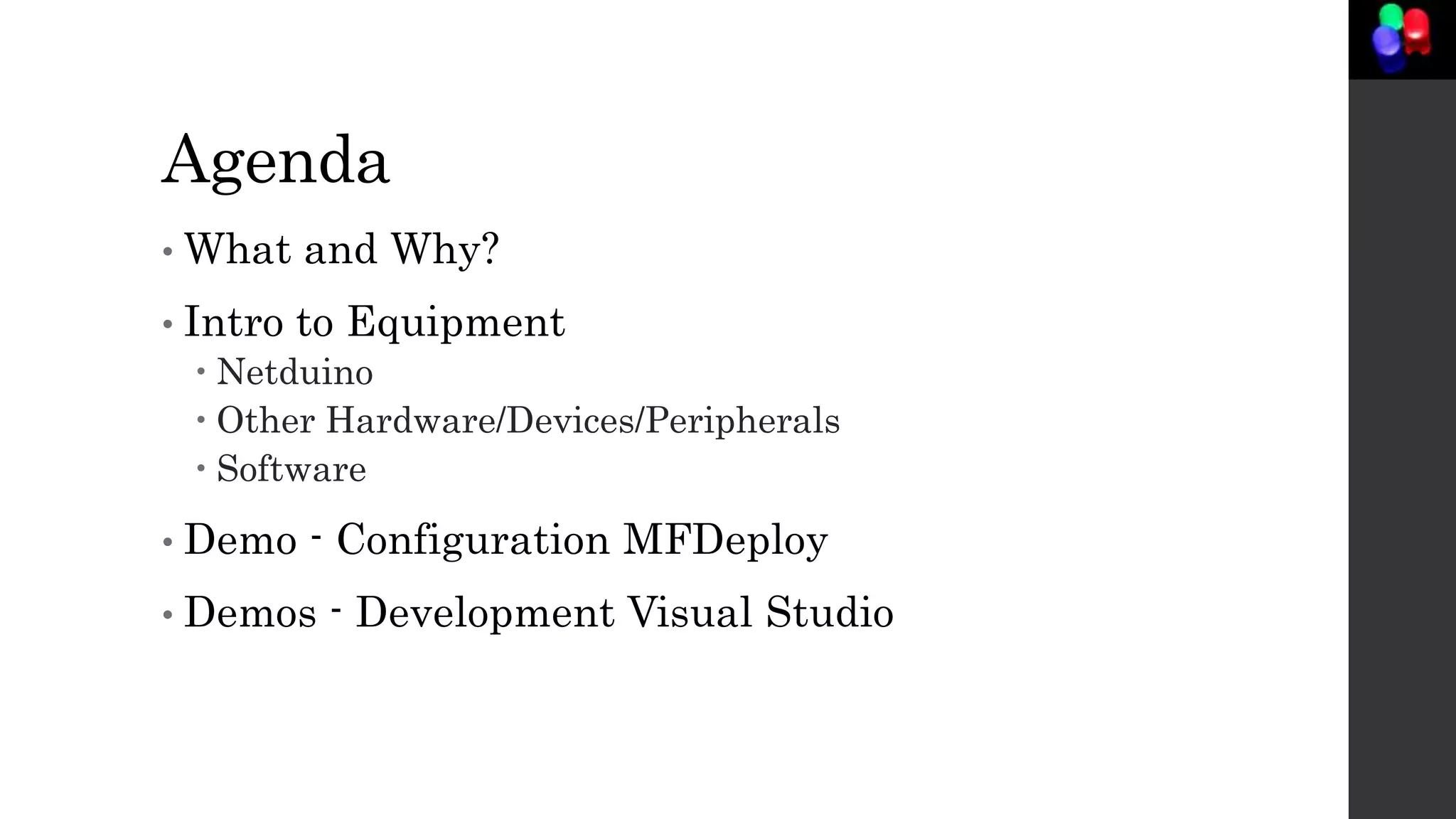 Intro To The Internet Of Things Using Netduino Ppt