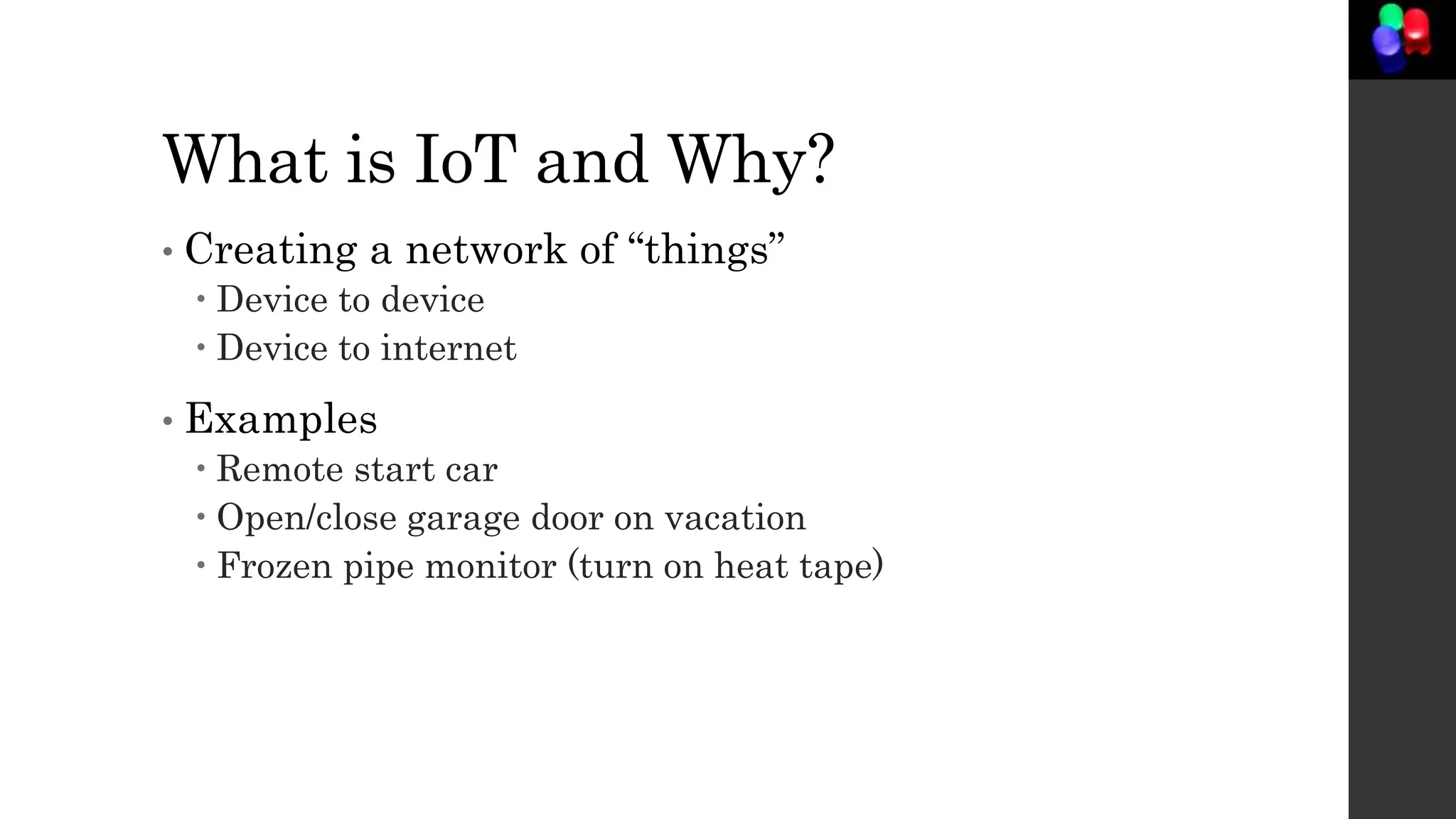 Intro To The Internet Of Things Using Netduino Ppt