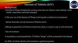 Internet of vehicle | PPTX
