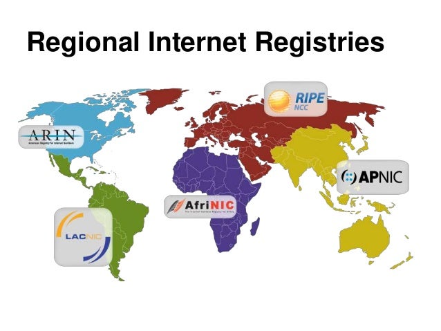 Internet Operations and the RIRs