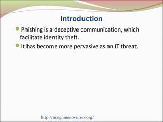 Internet Phishing | PPT