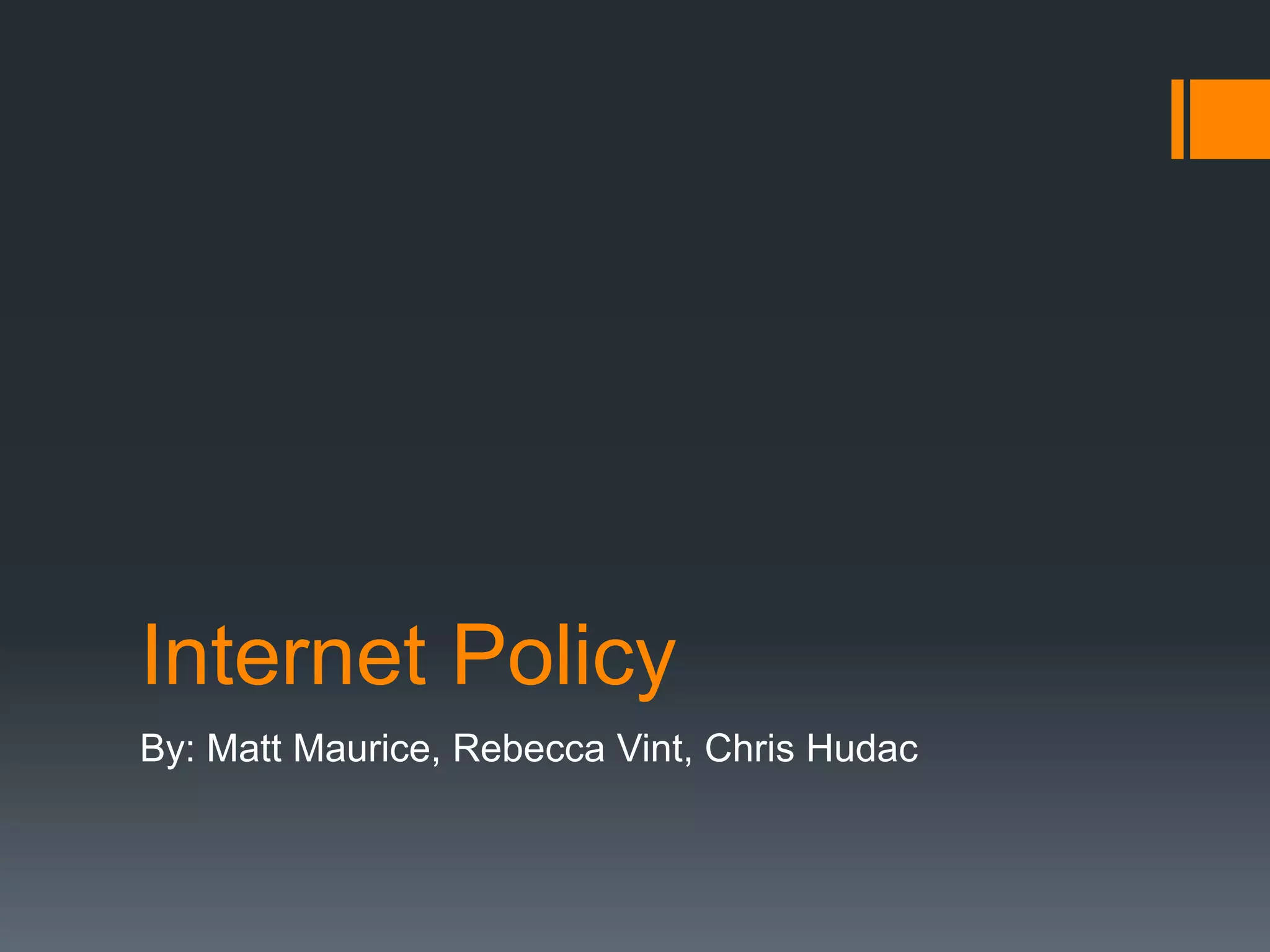 Internet Policy Final Project (Group 6) | PPTX