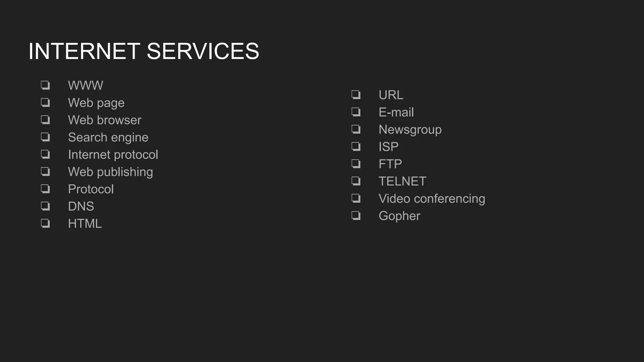 What is internet ? And internet services | PDF