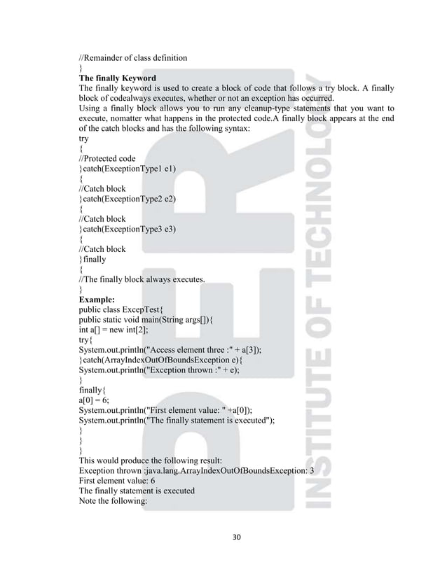 CS6501 - Internet programming | PDF