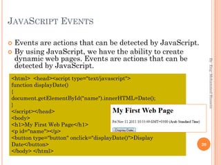 JAVA SCRIPT | PDF