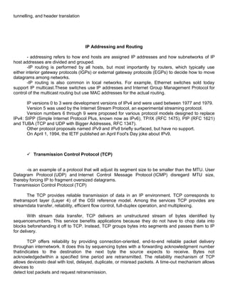 Internet protocol | DOCX