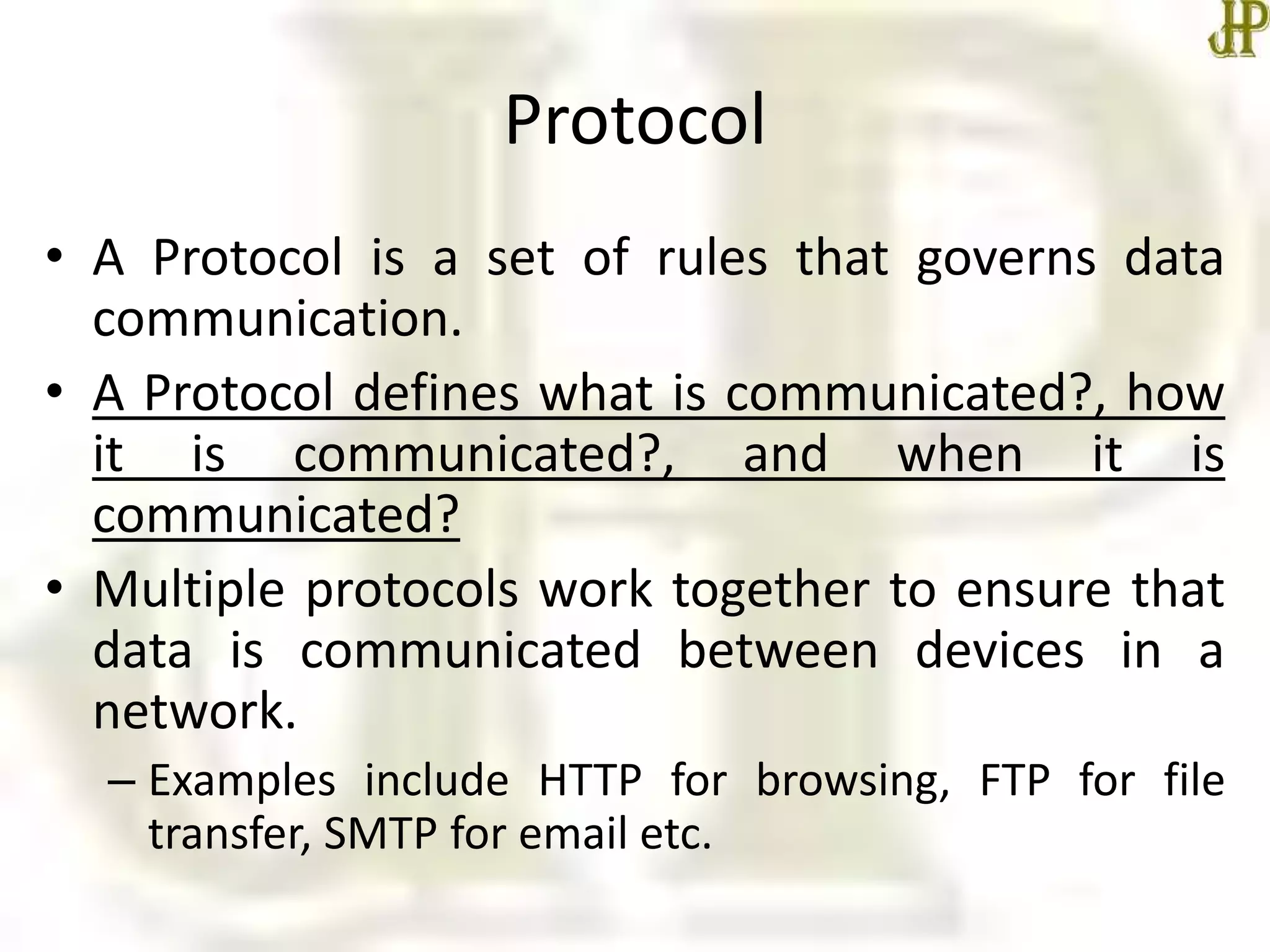 Internet protocol | PPT