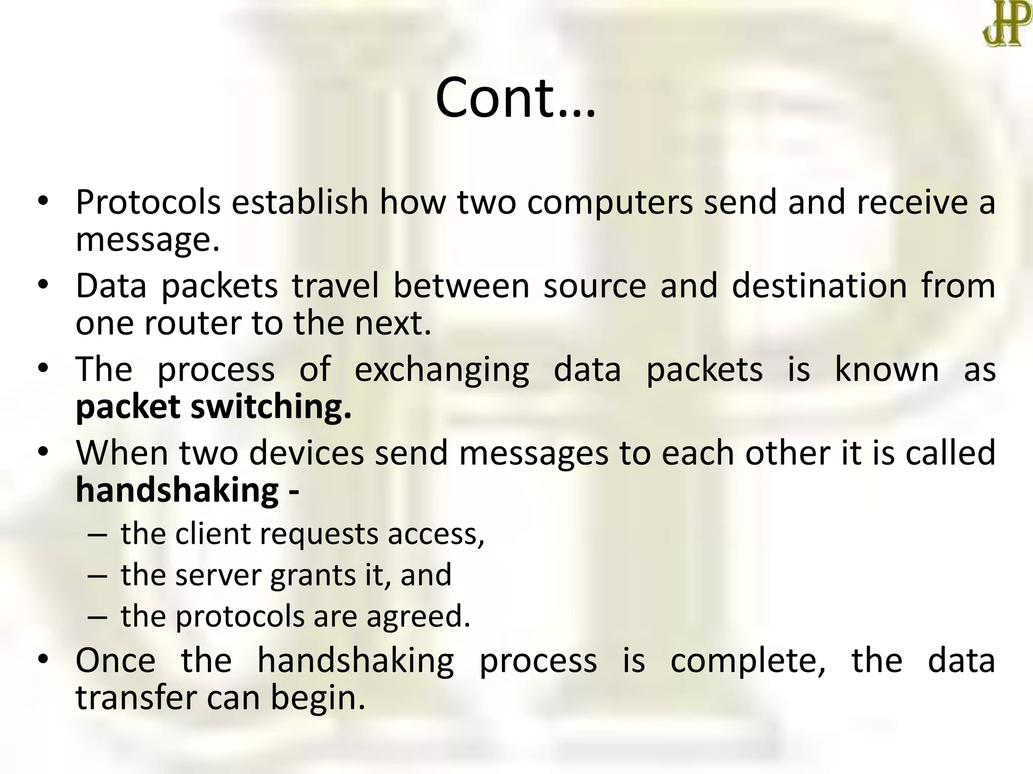 Internet protocol | PPT