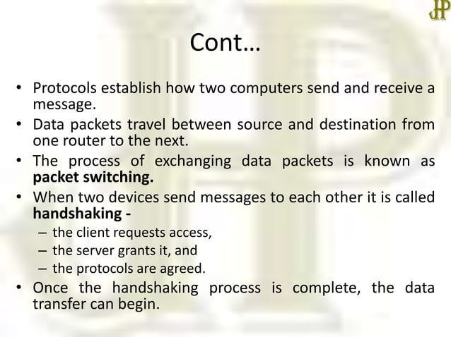 Internet protocol | PPT
