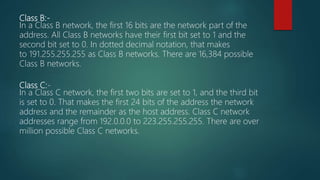 Internet protocol (ip) | PPTX