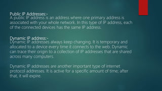 Internet protocol (ip) | PPTX