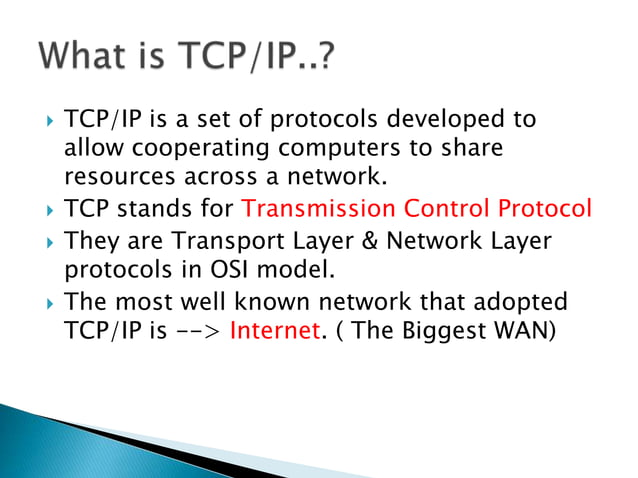 Internet protocol (ip) ppt | PPTX