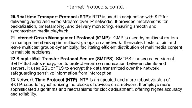 Internet protocols and smart devices for better living.pptx