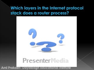 Internet protocol stack | PPT