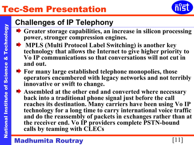 Internet protocol telephony | PPT