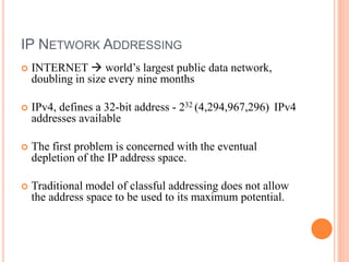 Internet Protocol version 6 | PPTX