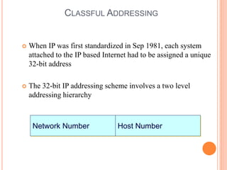 Internet Protocol version 6 | PPTX