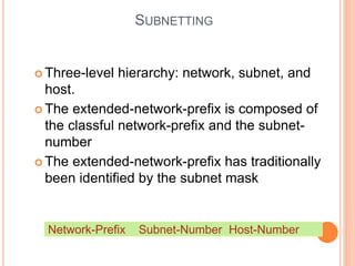 Internet Protocol version 6 | PPTX