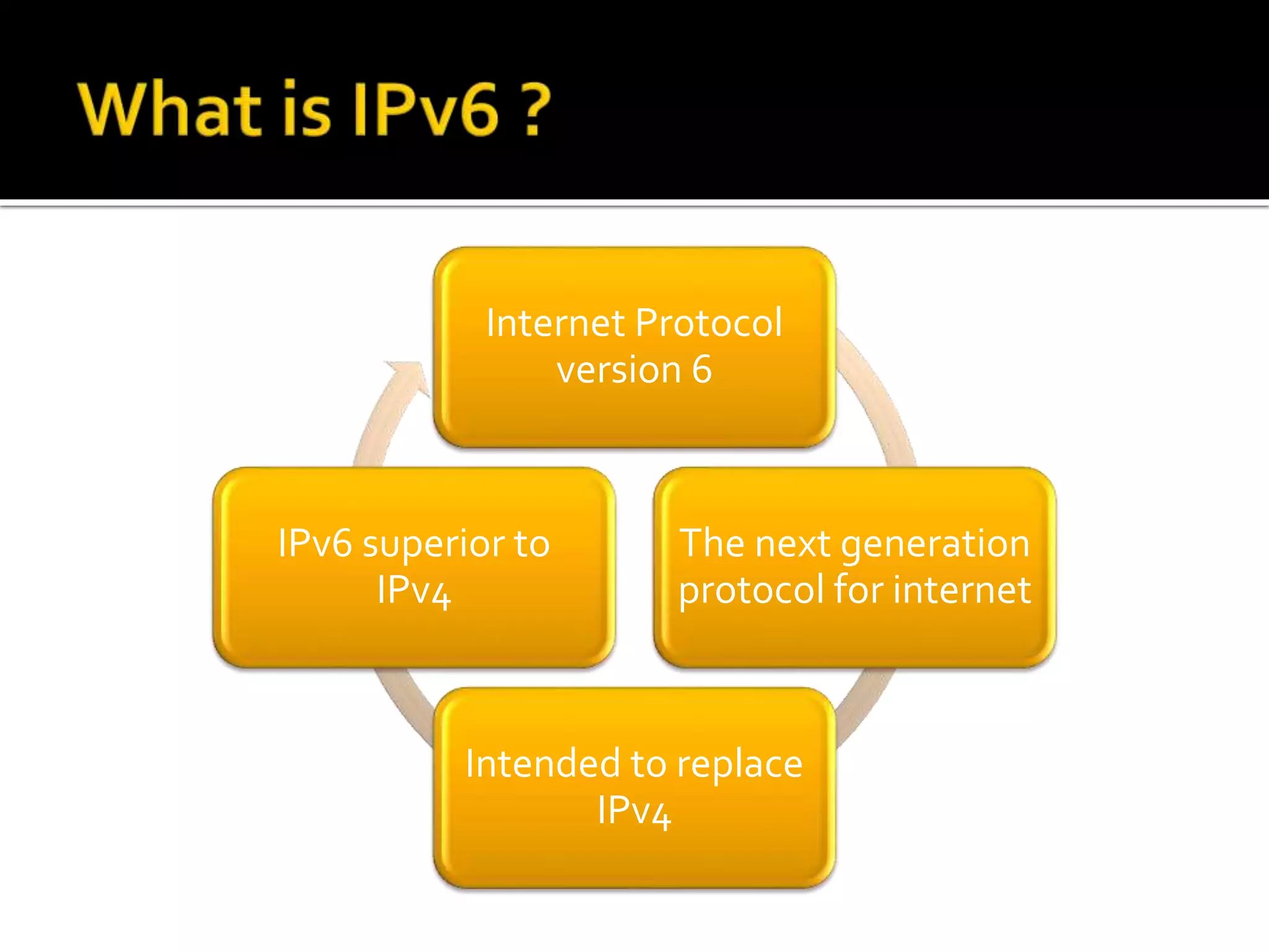 Internet protocol version 6 | PPT