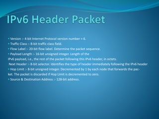 IPv6 Addressing Architecture | PPTX