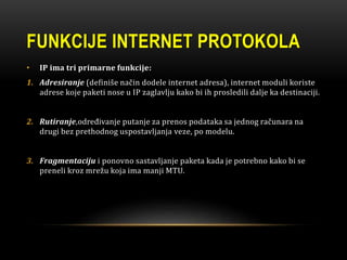 Internet protokoli | PPTX