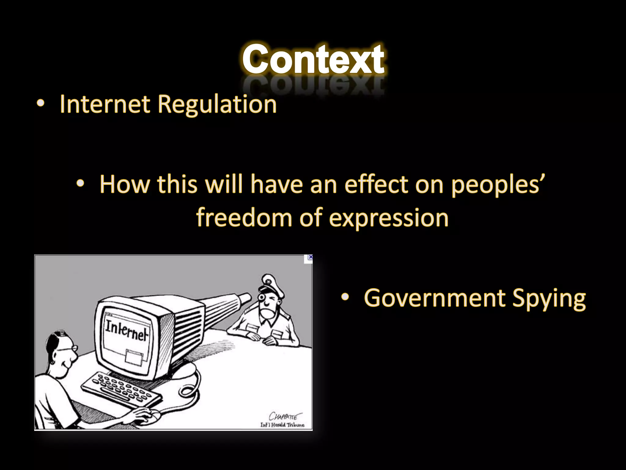 Internet regulation slide | PPT