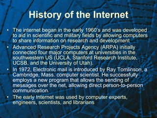 Internet Resources Power Point | PPT