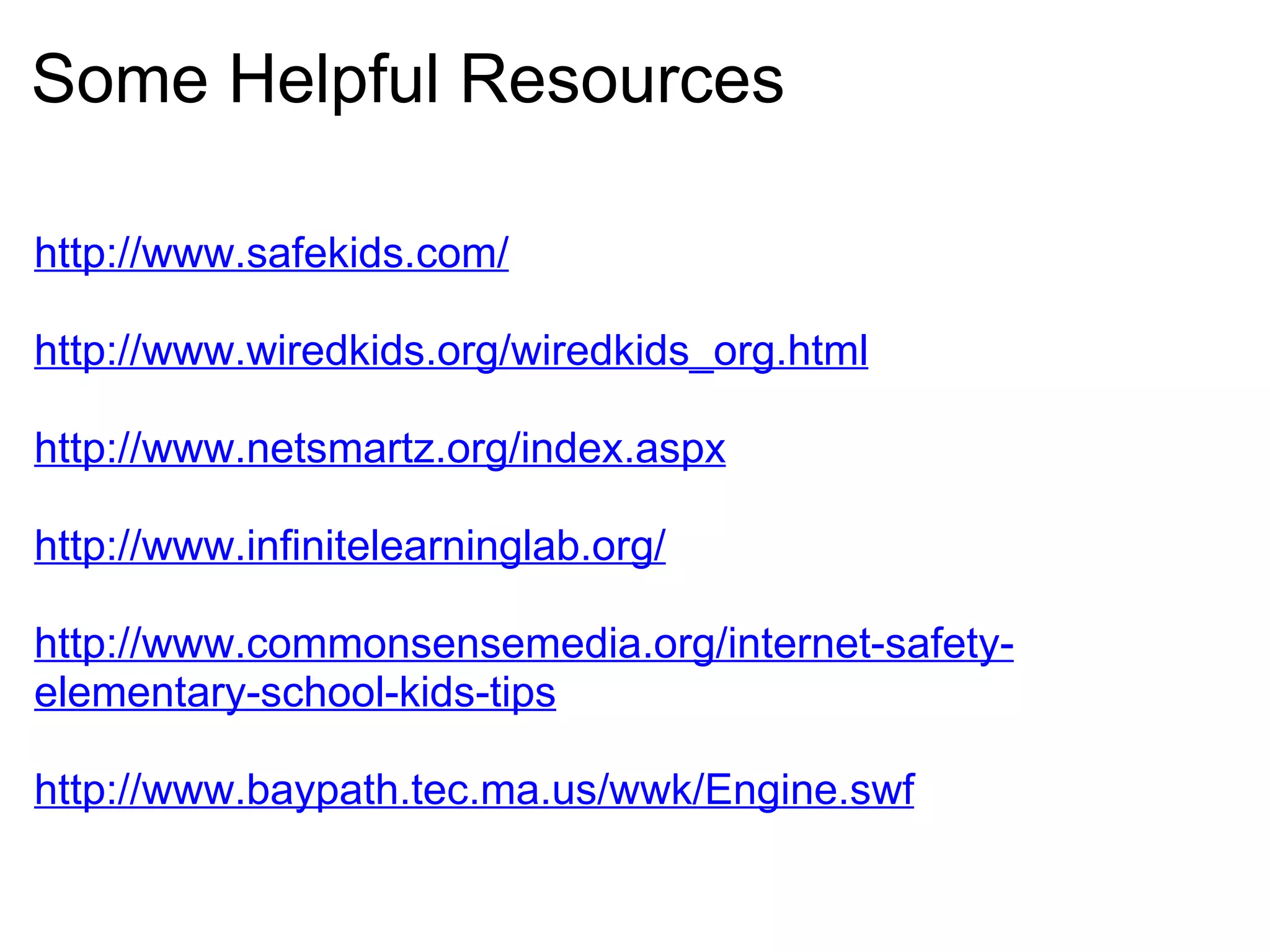 Internet Safety | PPT