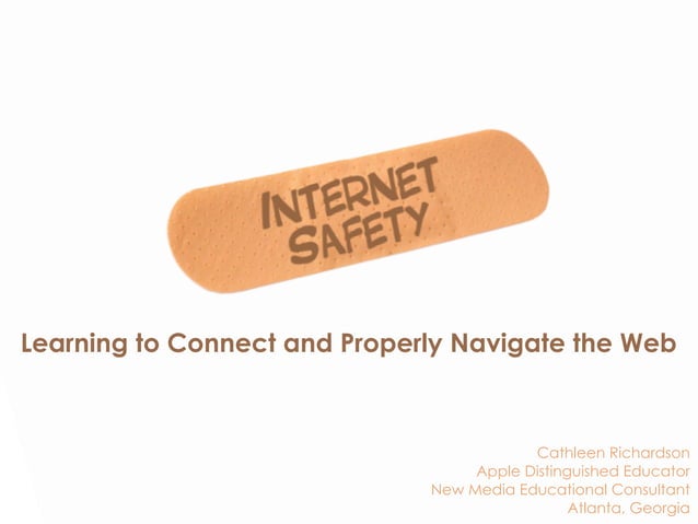INTERNET SAFETY | PDF | Internet for Beginners | Internet