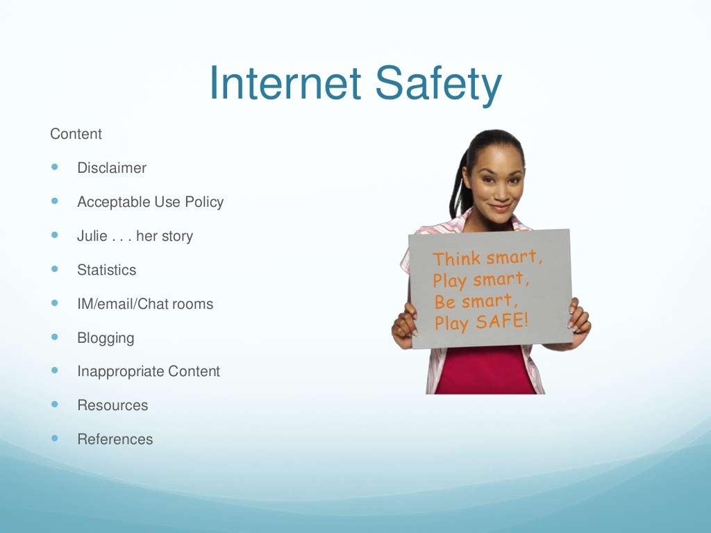 Internet Safety Presentation