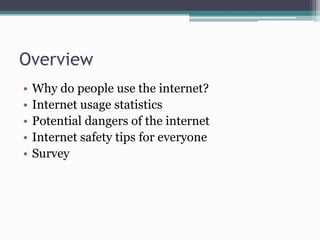 Internet safety | PPTX