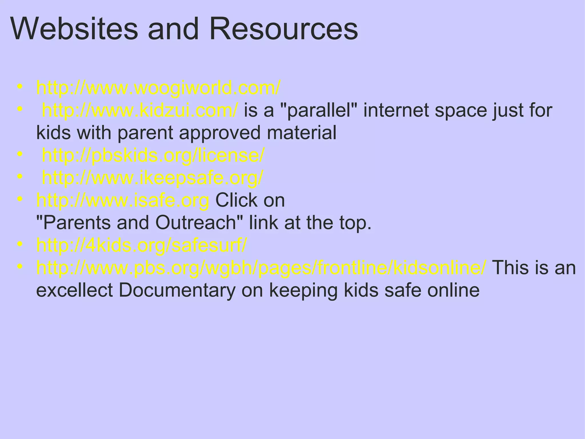 Internet Safety | PPT
