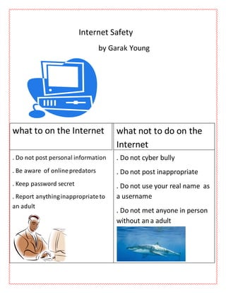 Internet safety | DOCX