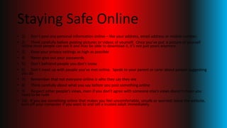 Internet safety | PPT
