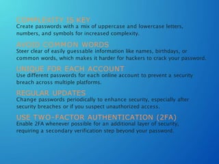 Internet Safety | Online Safety | Internet Safety Tips | PPTX