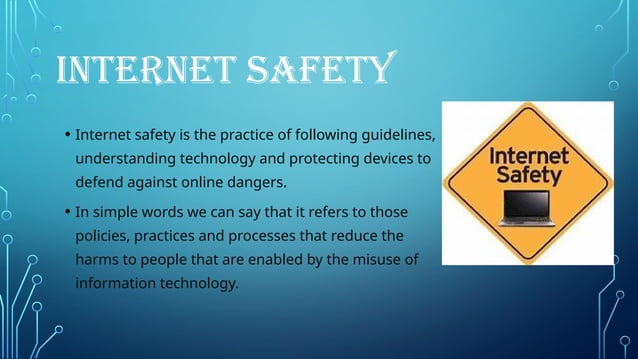 Internet safety how to stay safe using internet | PPT