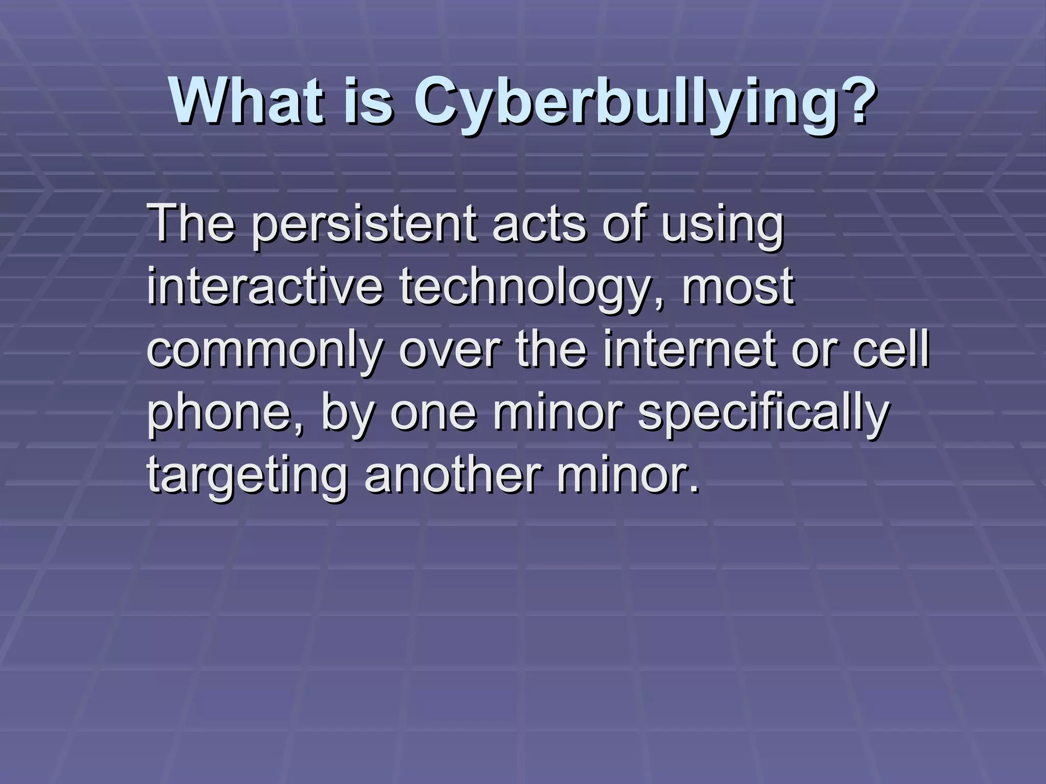 Internet safety cyberbullying | PPT