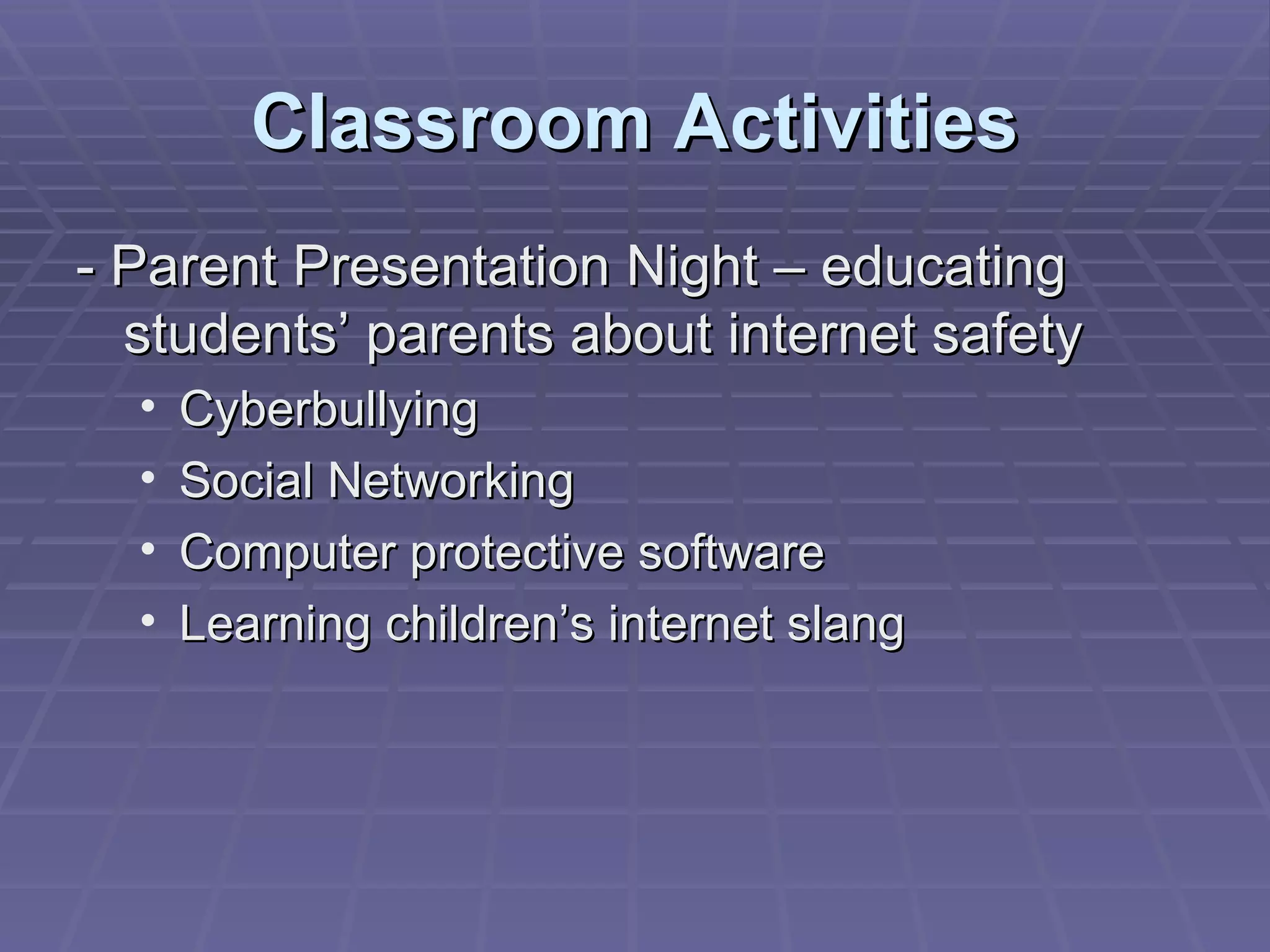 Internet safety cyberbullying | PPT