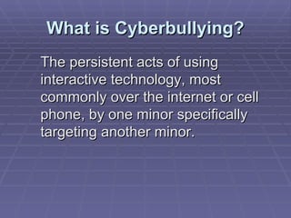 Internet safety cyberbullying | PPT