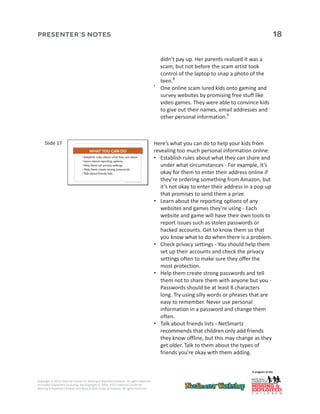 Internet Safety - Parents | PDF