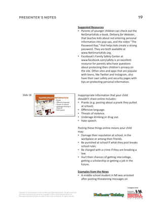 Internet Safety - Parents | PDF