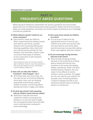 Internet Safety - Parents | PDF