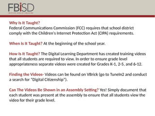 Internet Safety and Digital Citizenship Informational Presentation.pptx