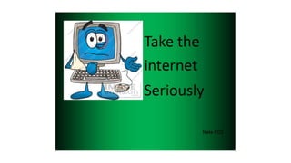 Internet safety billboard projects pd 2 | PPT