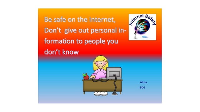 Internet safety billboard projects pd 2 | PPT