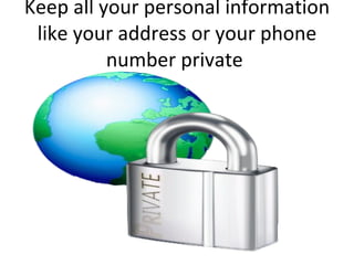 Internet safety by kiran | PPT