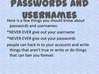 Internet safety | PPT