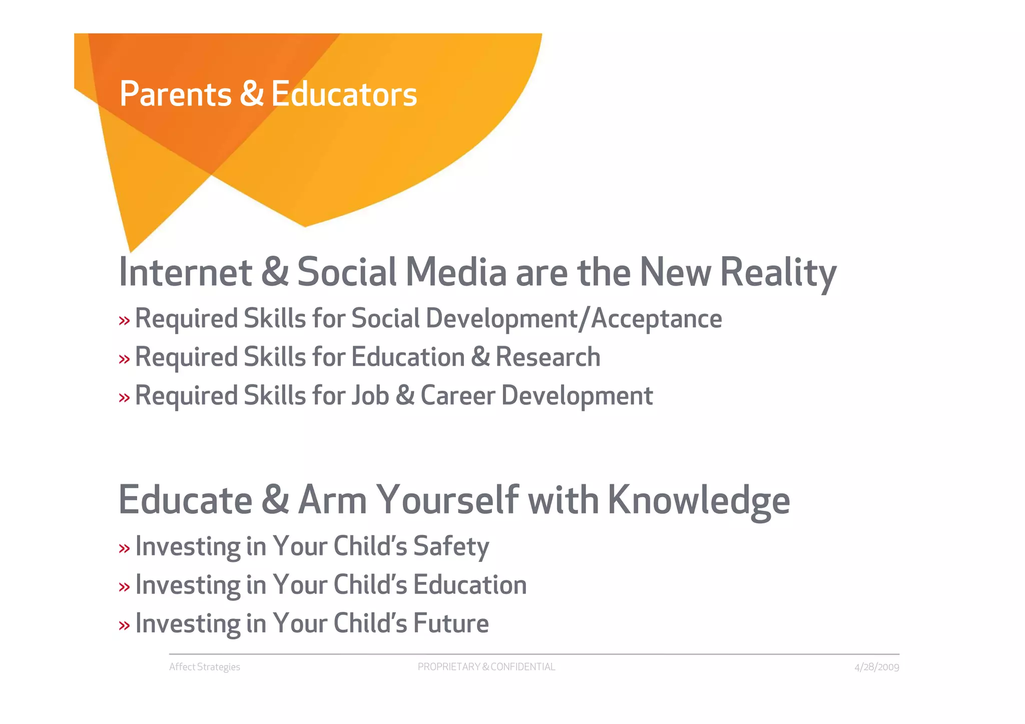 Internet Safety For Parents And Kids | PDF