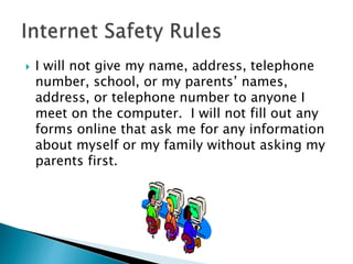 Internet safety for students | PPTX