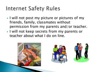 Internet safety for students | PPTX